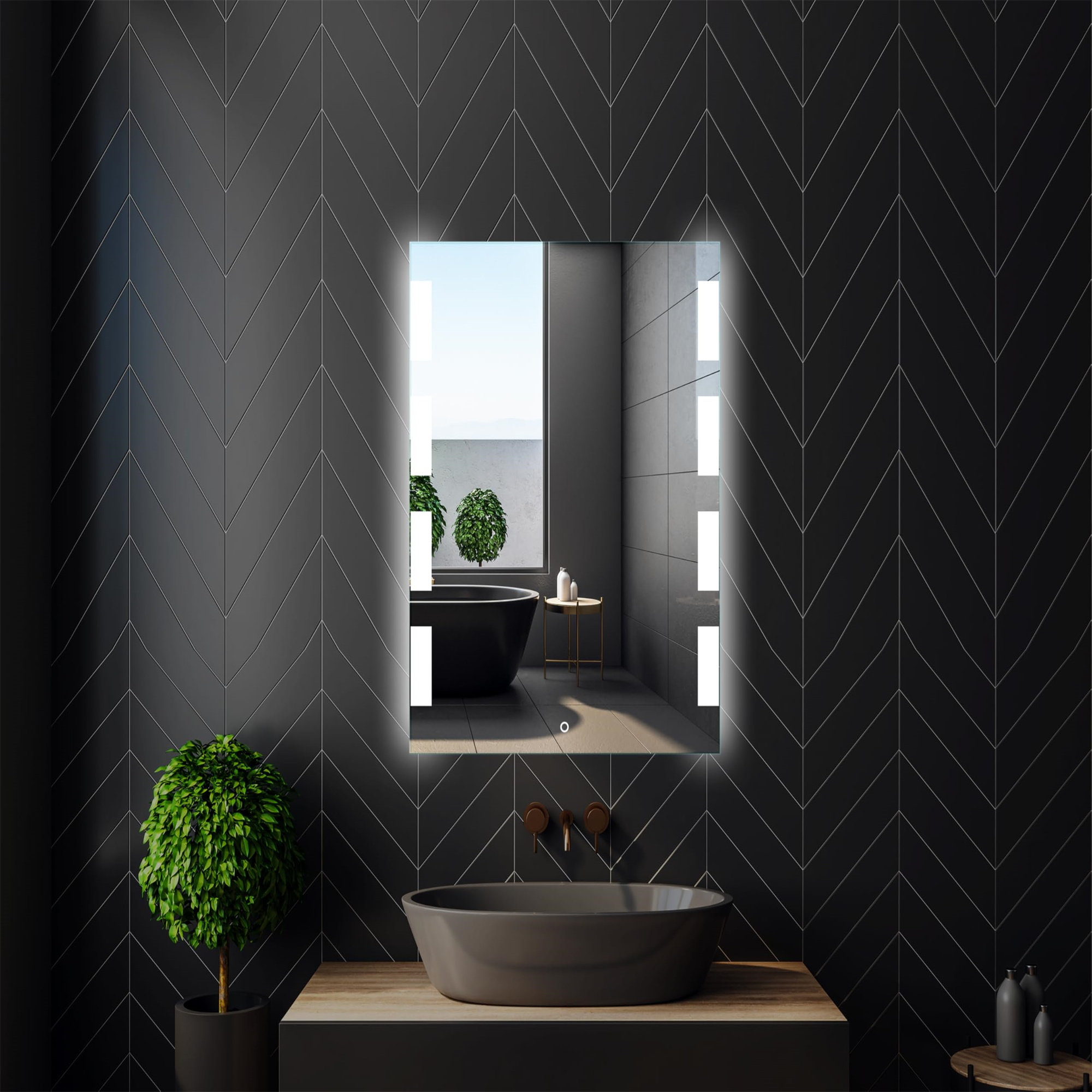 Metro Lane Davarus Rectangle Mirror | Wayfair.co.uk