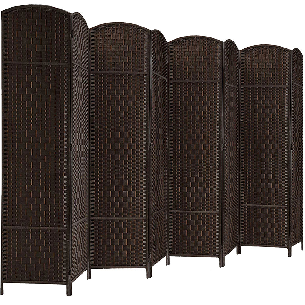 Winston Porter Guifarro 128'' W 72" H Dual-hinges Room Divider Folding ...