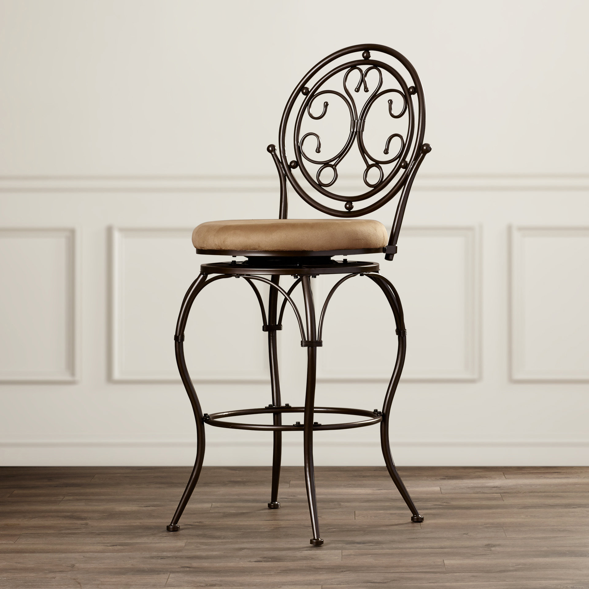Laurel Foundry Modern Farmhouse® Gatsby Oversized Big and Tall Swivel ...
