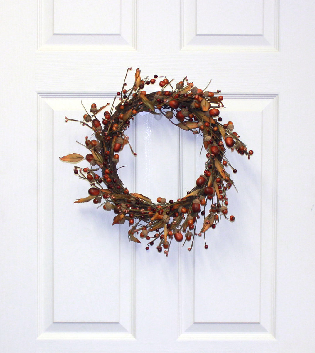 Charlton Home® 14" Fall Acorn & Leaf Wreath & Reviews | Joss & Main