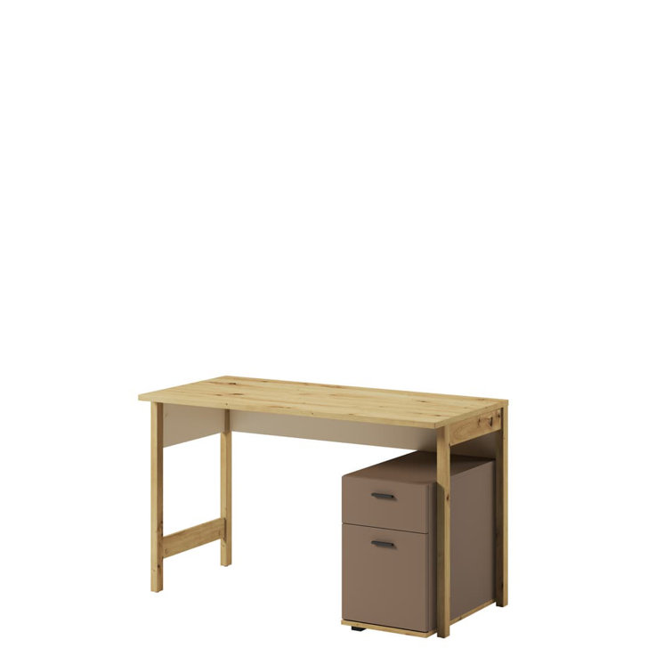 17 Stories Naeemah 125cm W Rectangle Computer Desk | Wayfair.co.uk