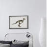 Isabelle & Max™ Brophy 'Dinosaur Skeleton' Framed Print | Wayfair