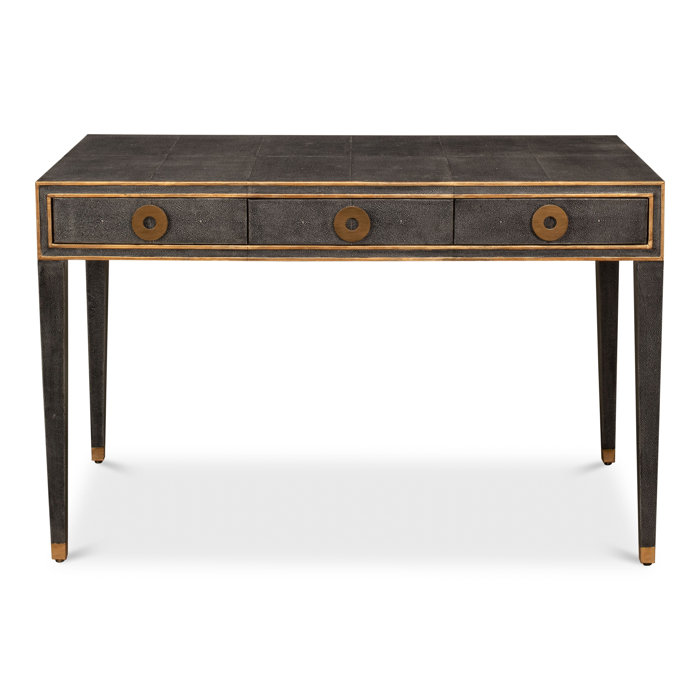 Sarreid Ltd Shagreen Writing Desk | Wayfair