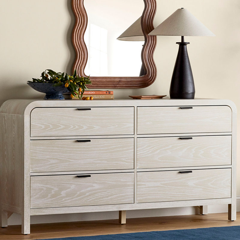 Joss & Main Essie 6 Drawer 68" W Dresser & Reviews | Wayfair