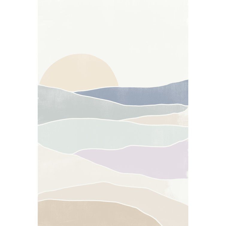 George Oliver Wave Tableau I by June Erica Vess - Wrapped Canvas ...