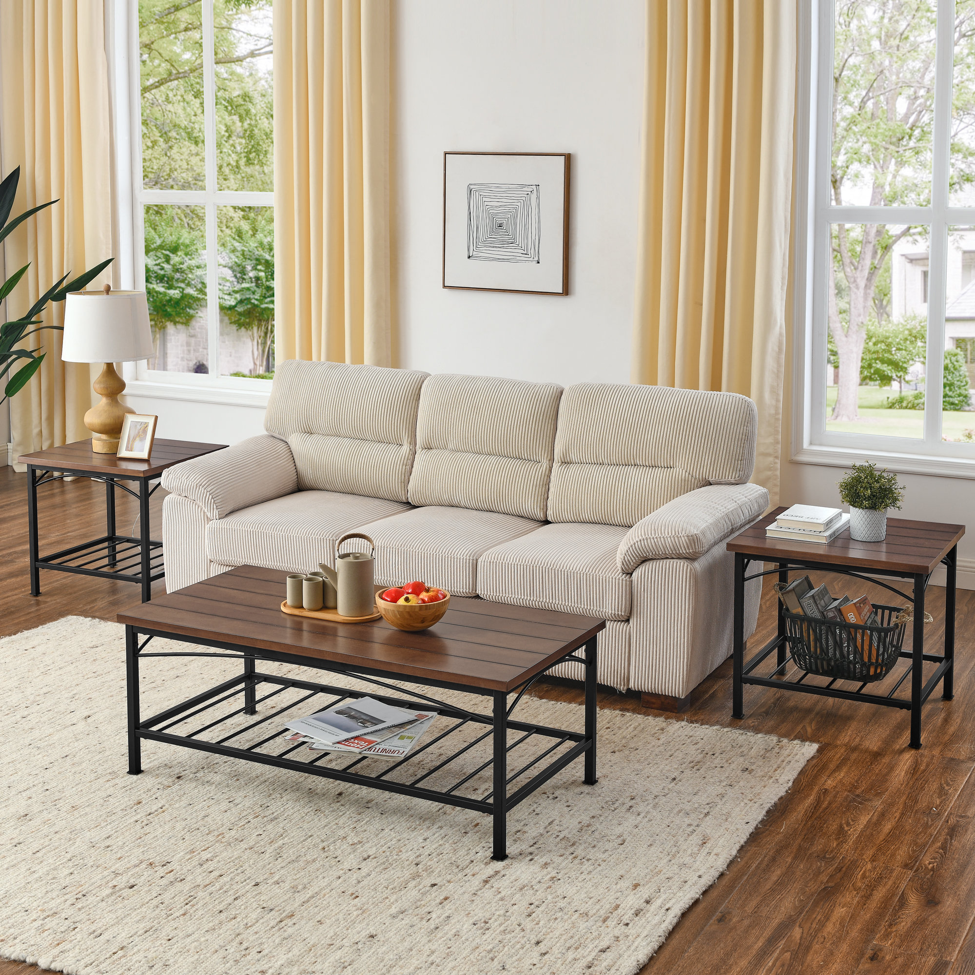 Toeasliving Person 47 L x 24 W MDF Breakroom Table | Wayfair