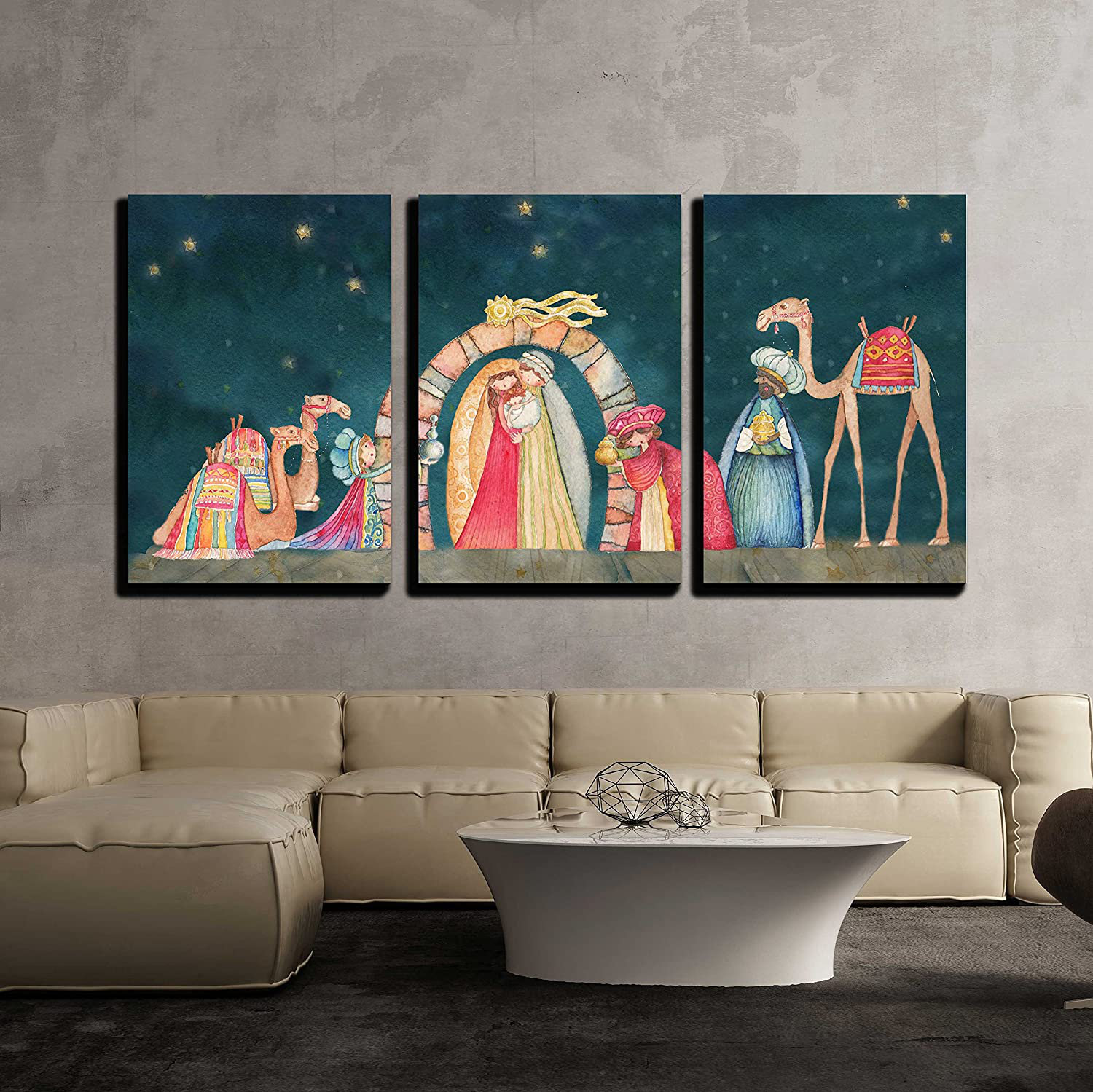 Modern Nativity Art
