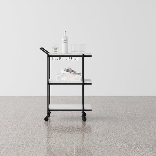 Modern Black Bar Carts | AllModern