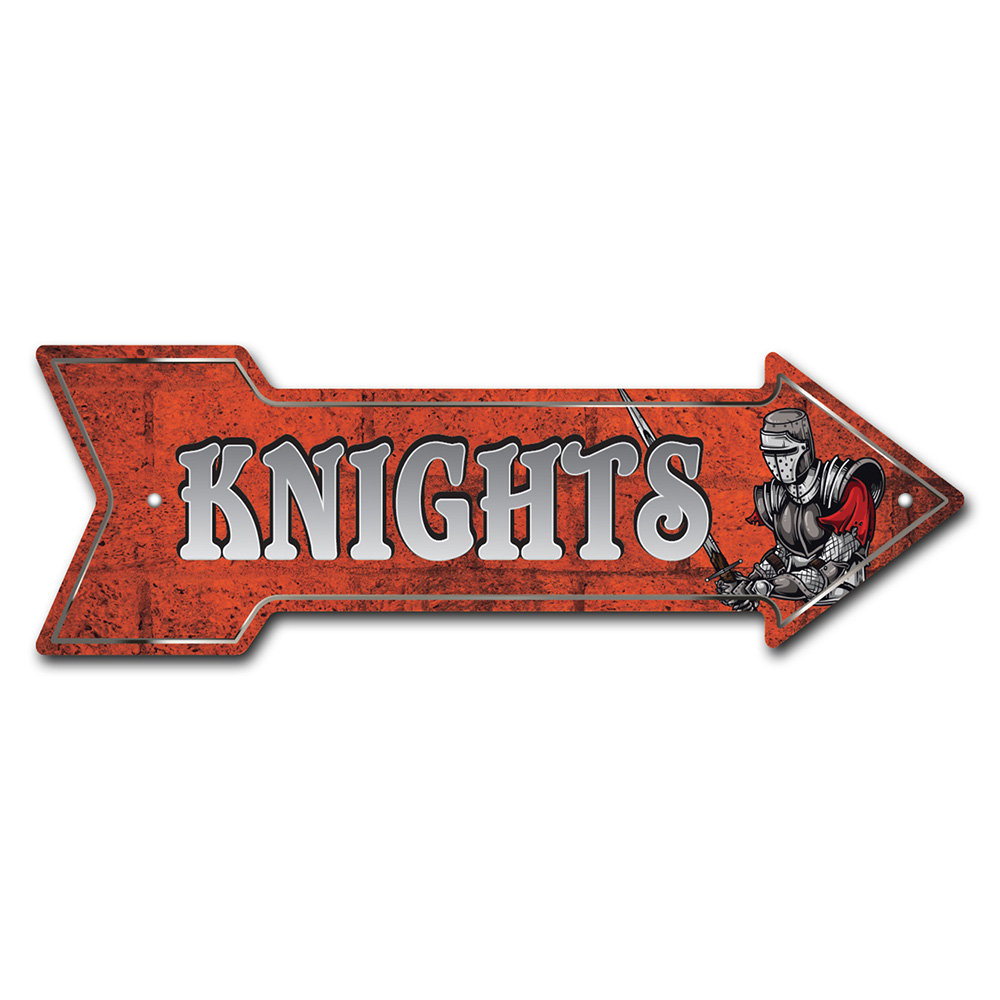 SignMission Removable-999785_Knights Arrow Removable Decal Funny Home ...