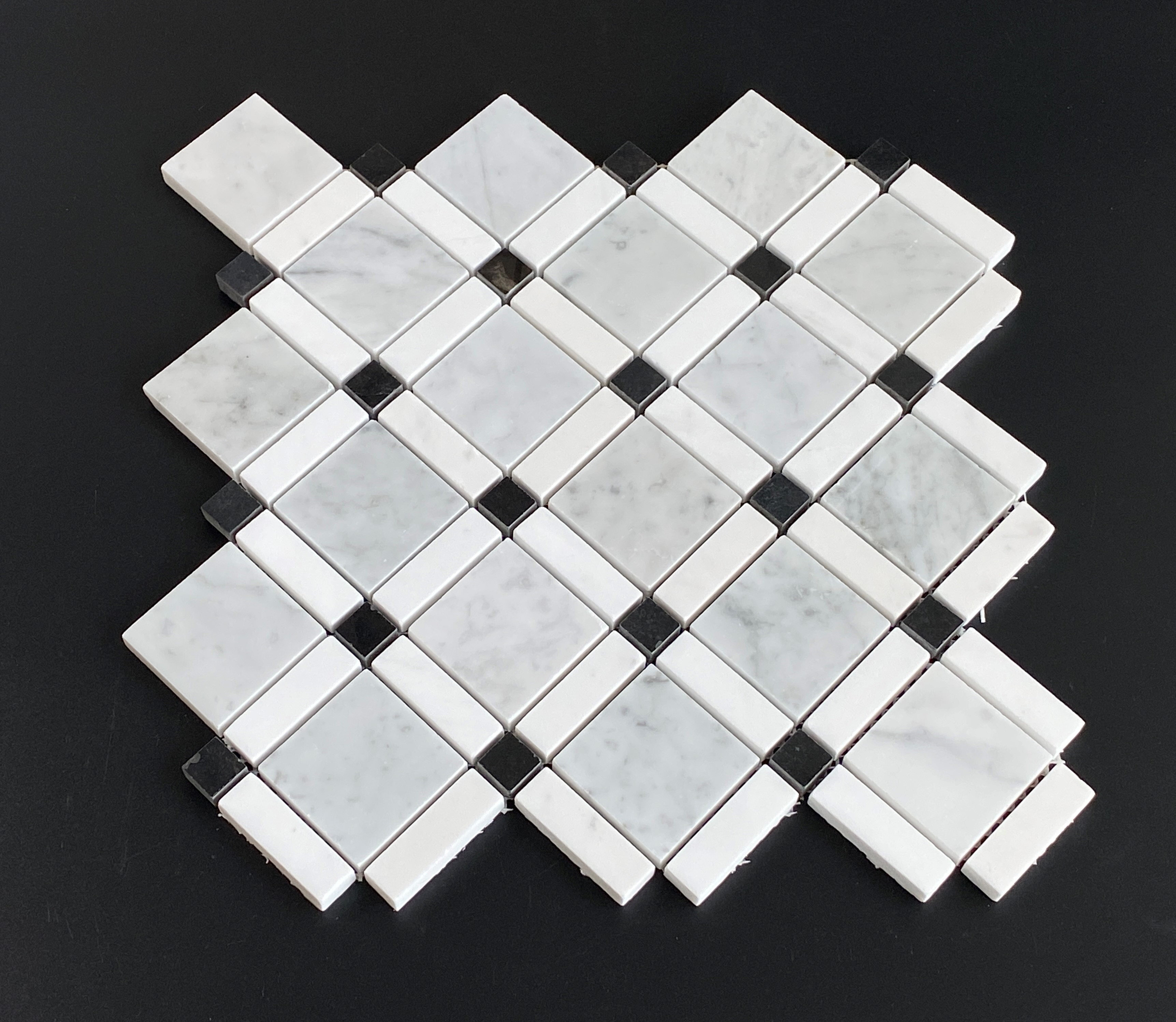 ES Stone Marble Pinwheel Mosaic Wall & Floor Tile & Reviews | Wayfair