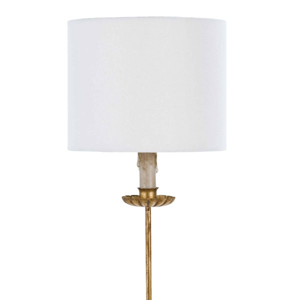 Regina Andrew Clove Stem Buffet Table Lamp With Natural Linen Shade ...