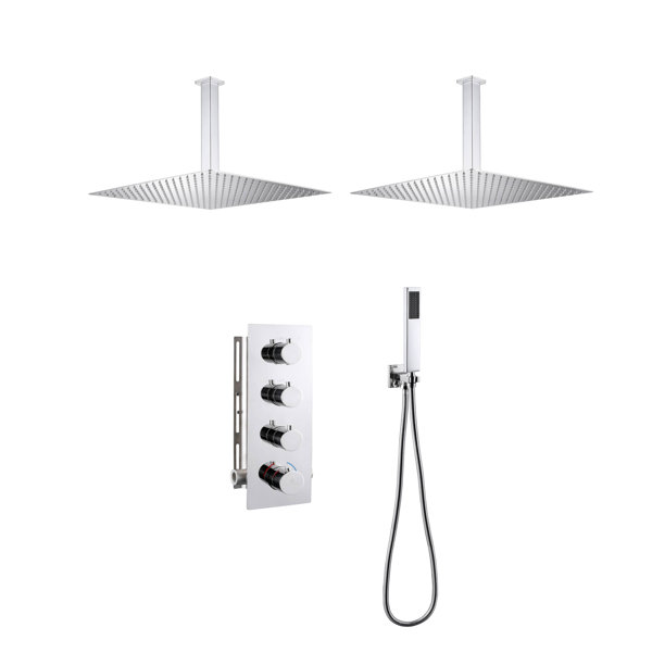 Wonderland America Complete Shower System with Rough in-Valve | Wayfair