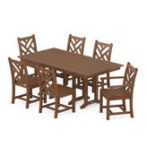 POLYWOOD® Oxford 7-Piece Farmhouse Dining Set & Reviews | Wayfair
