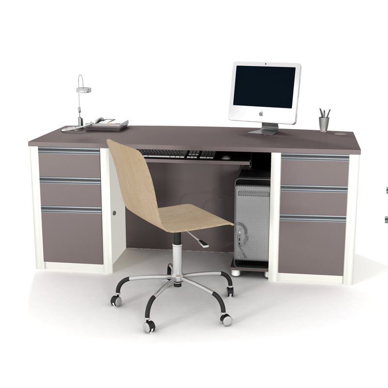 Orren Ellis Aurea Computer Desk & Reviews | Wayfair