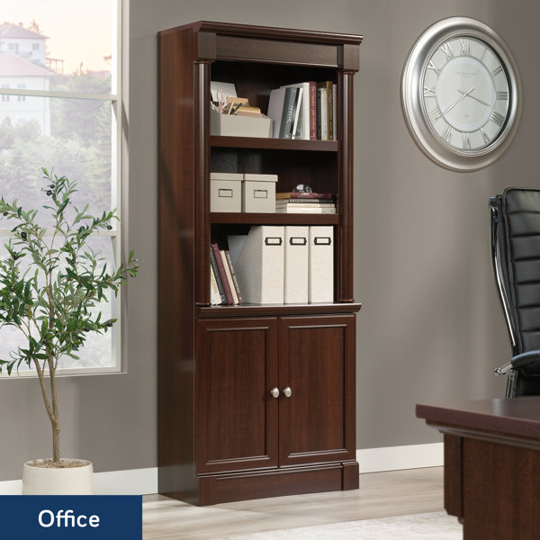 Darby Home Co Manahan Storage Bookcase & Reviews | Wayfair
