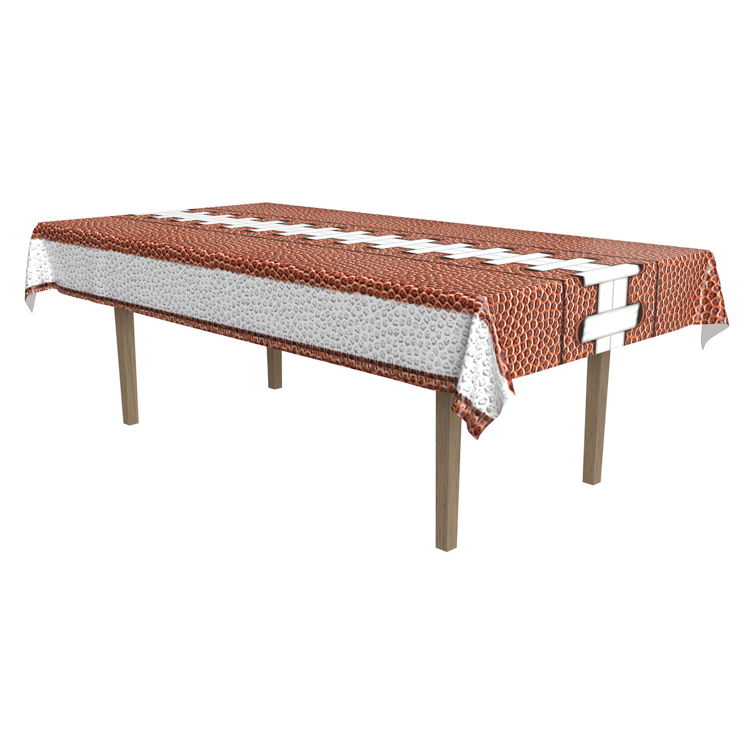 Beistle Football Tablecover - 54" x 108" - Pack of 12 | Wayfair