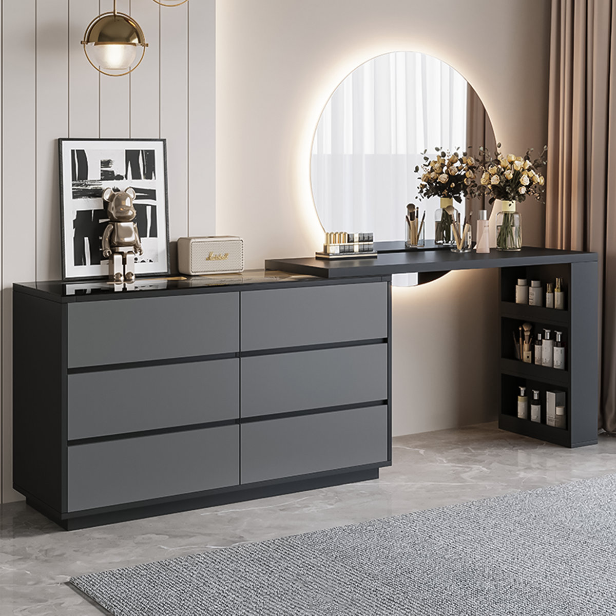 Orren Ellis Hershel Vanity | Wayfair