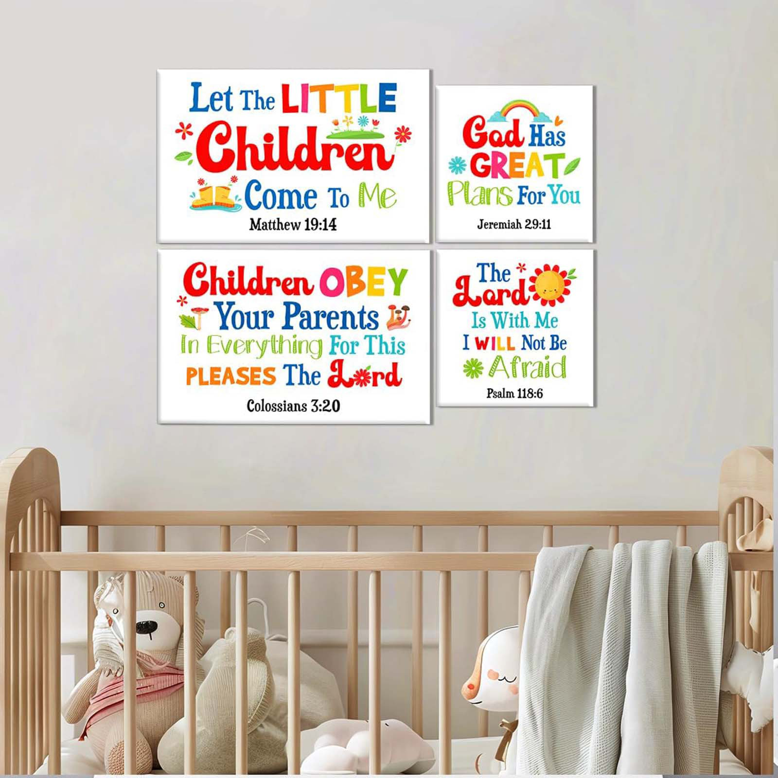 Latitude Run® Kids Christianwall Art,Christian Bible Verse I AM Child ...