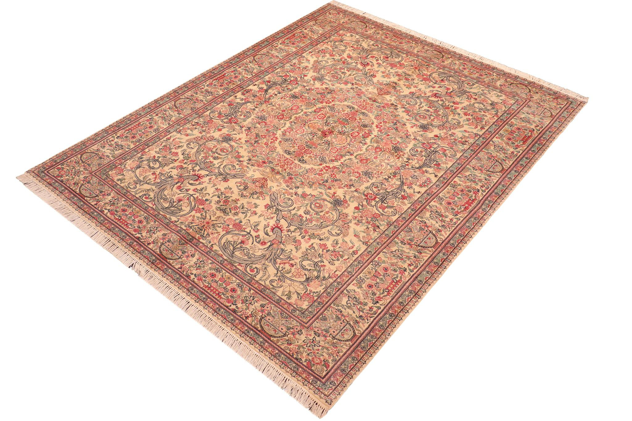 Astoria Grand Oxon Hill Oriental Handmade Hand-Knotted Rectangle 6'3" x ...