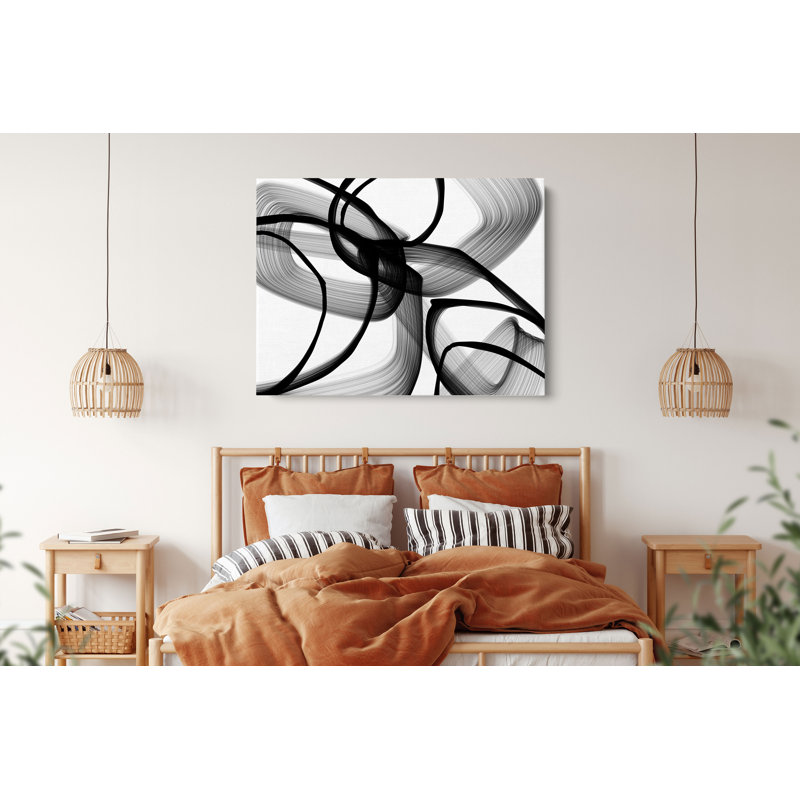 Mercury Row® 'Abstract Poetry in Black and White 100' by Irena Orlov ...