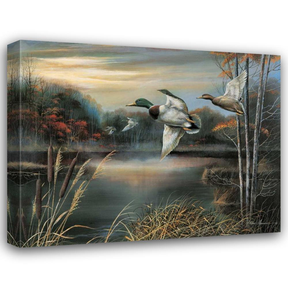 Lark Manor™ Manning, Ruane Gallery Wrapped Canvas Art Titled: Morning ...