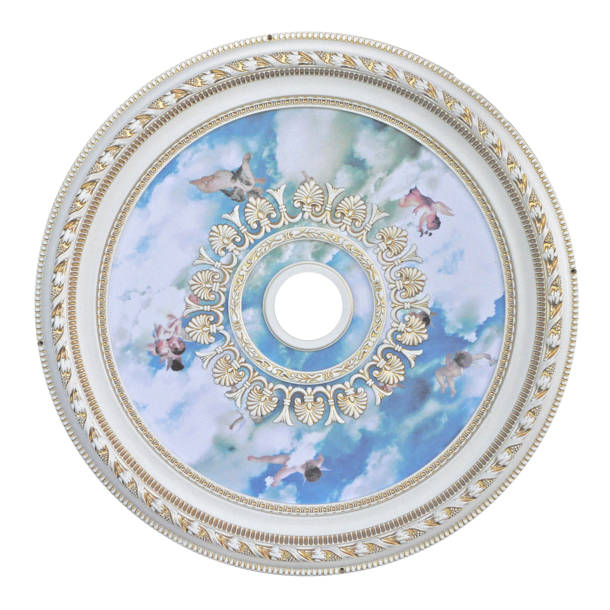 Artistry Lighting Angel Round Ceiling Medallion | Wayfair