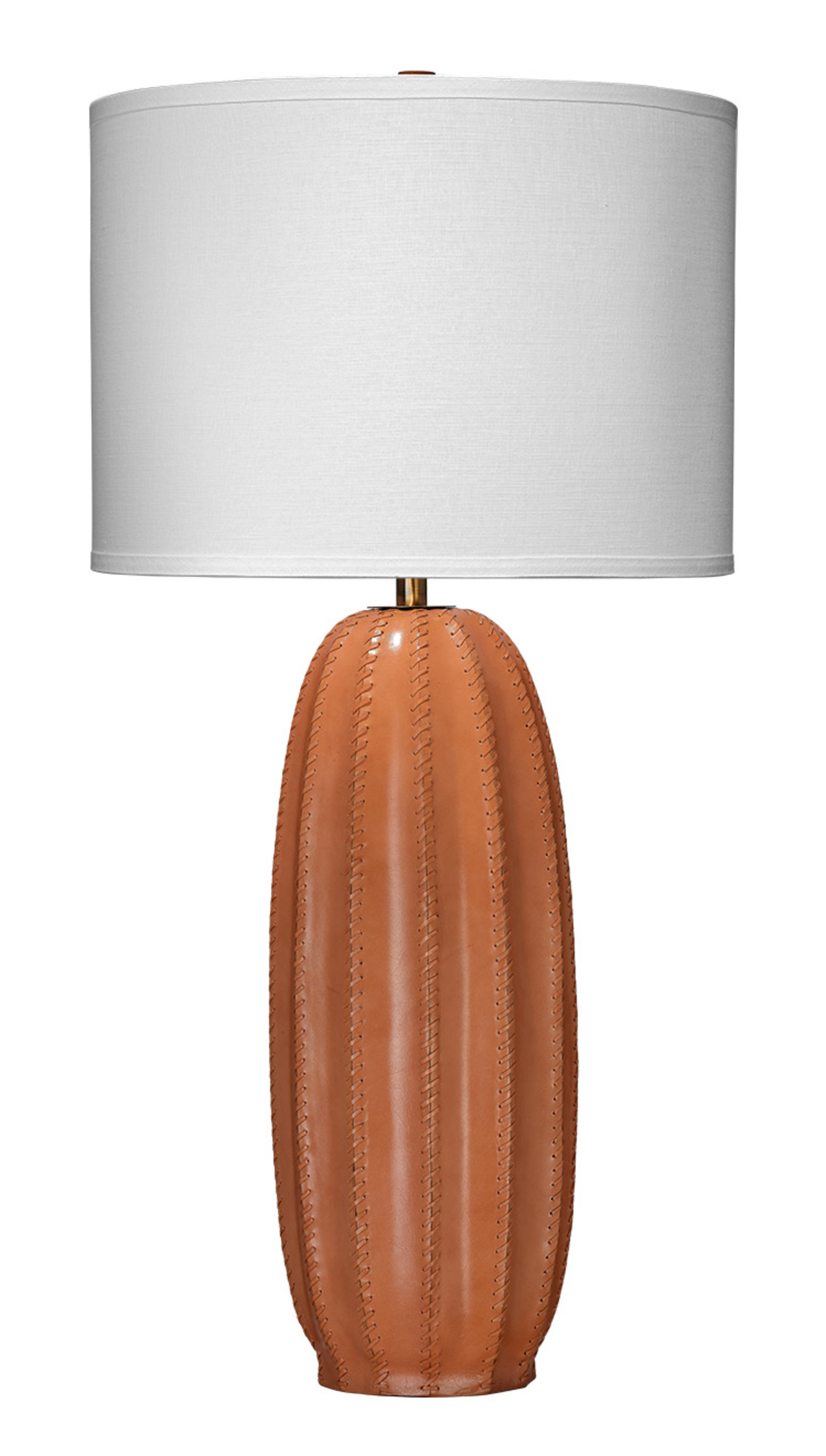 Jamie Young Company Beckham Leather Table Lamp, Tan - Wayfair Canada