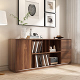 SUPROT Book Cabinet Bookcase | Wayfair