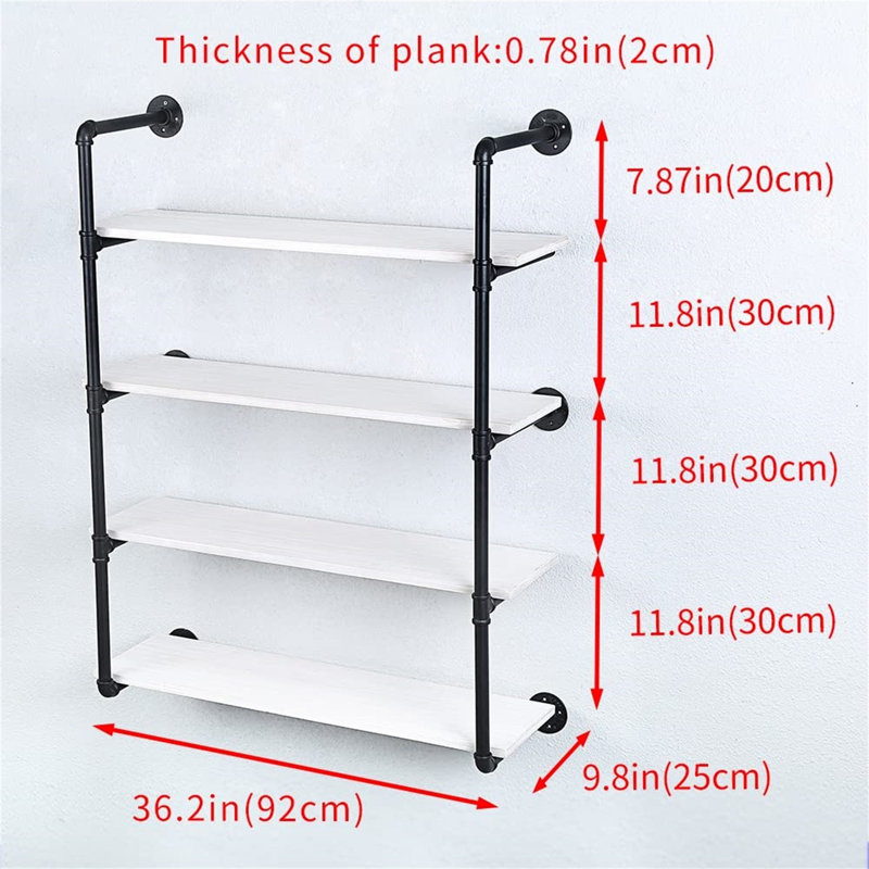 Williston Forge Josalynn 4 Piece Tiered Shelf | Wayfair