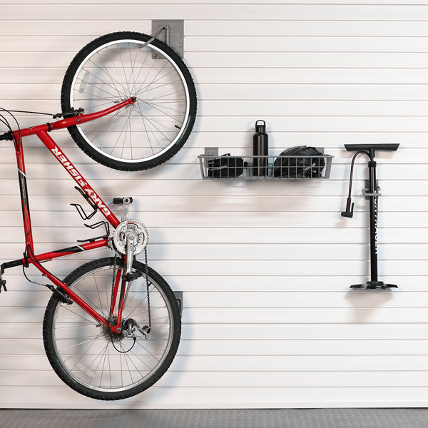 StoreWALL Slatwall Single Rotating J-Hook Bike Bundle | Wayfair