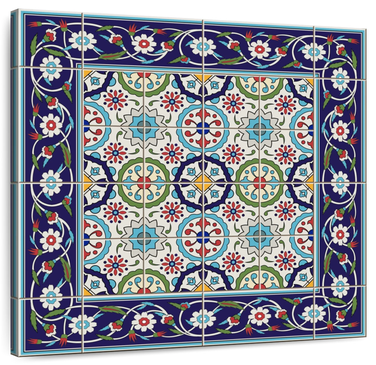 Bungalow Rose Kerner Arabesque Tiles | Wayfair