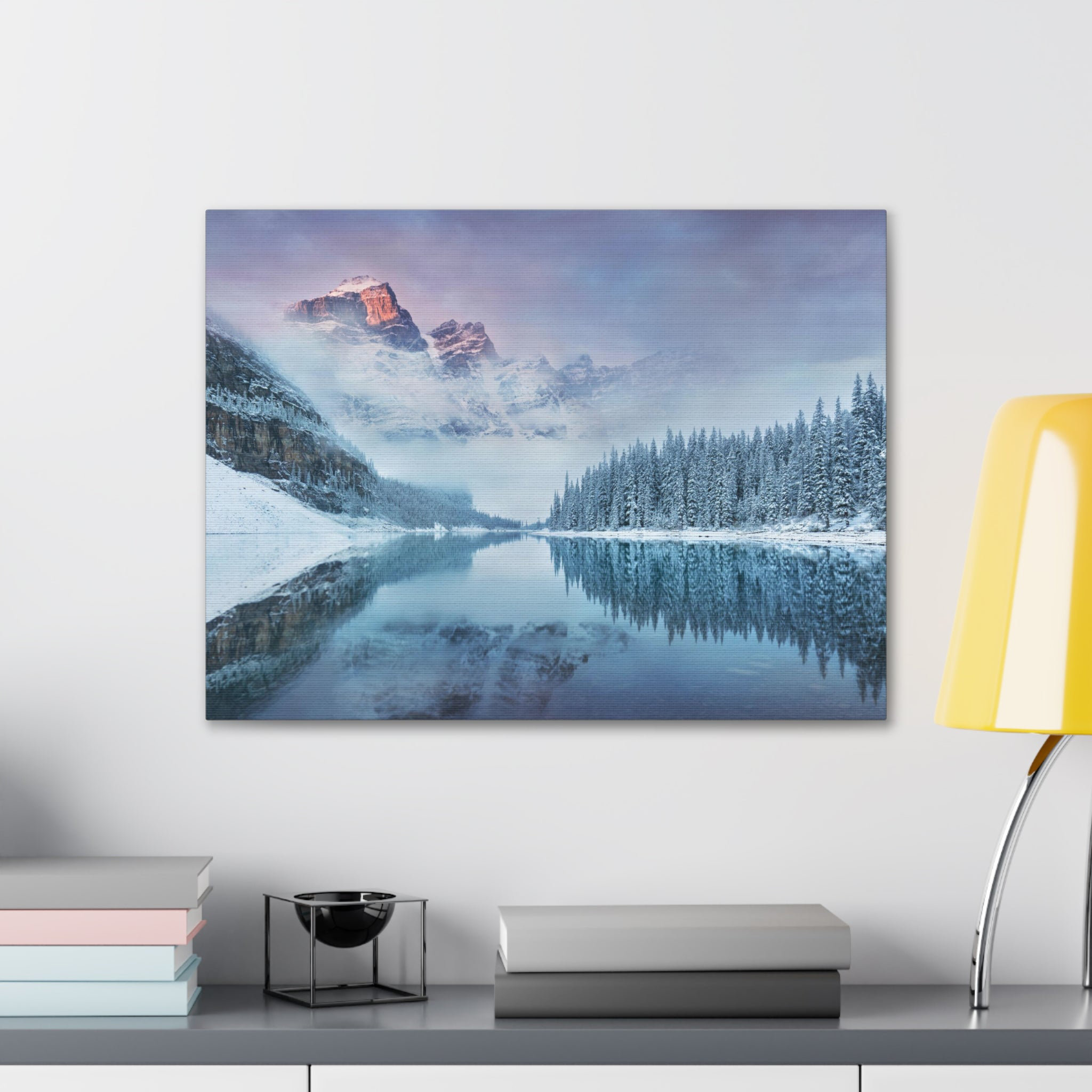 Millwood Pines Mountain Winter Lake Pine Tree Nature Wilderness ...