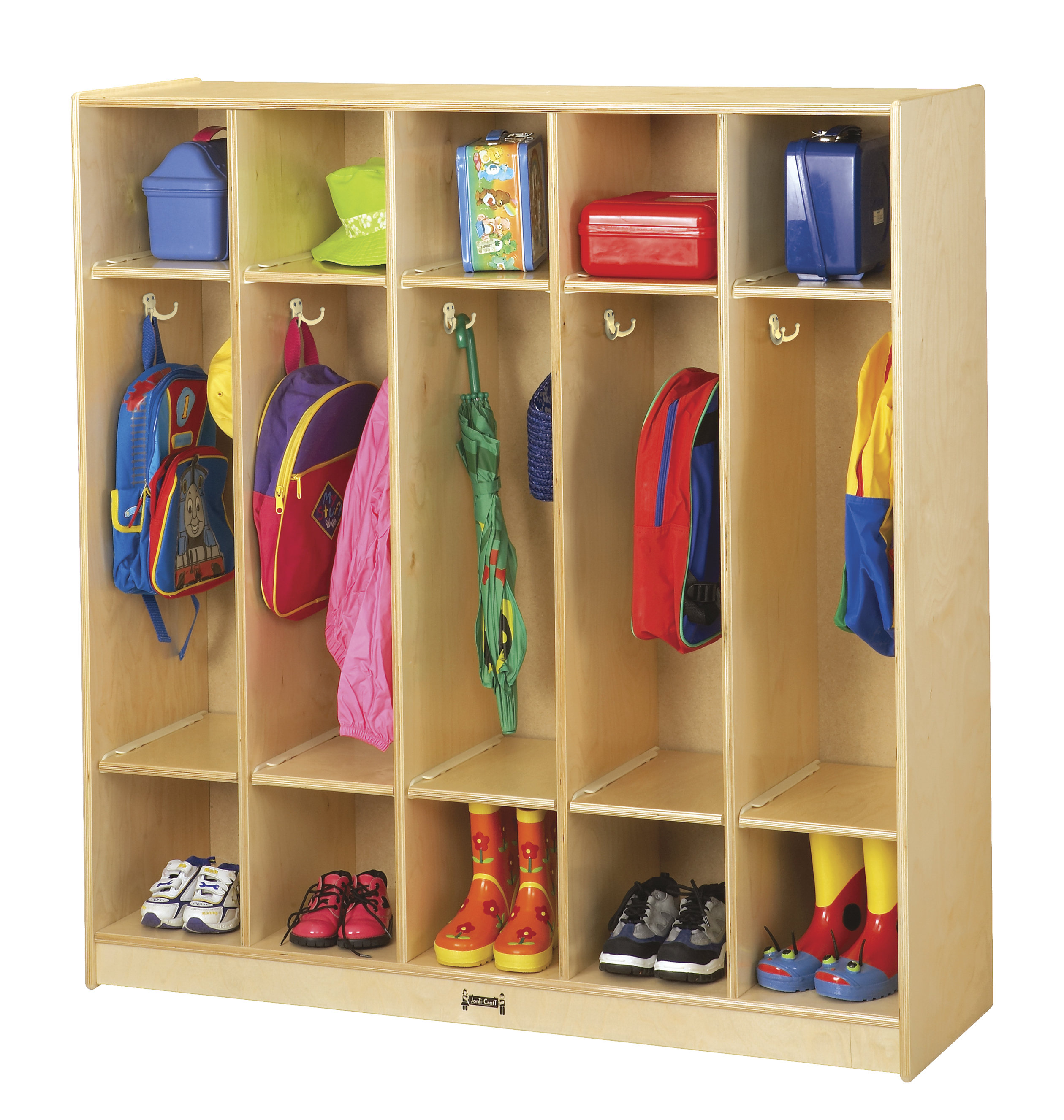 Jonti-Craft® 5 Section Coat Locker | Wayfair