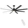 YUHAO Oversized Windmill - Blade Modern Farmhouse Standard LED Ceiling ...