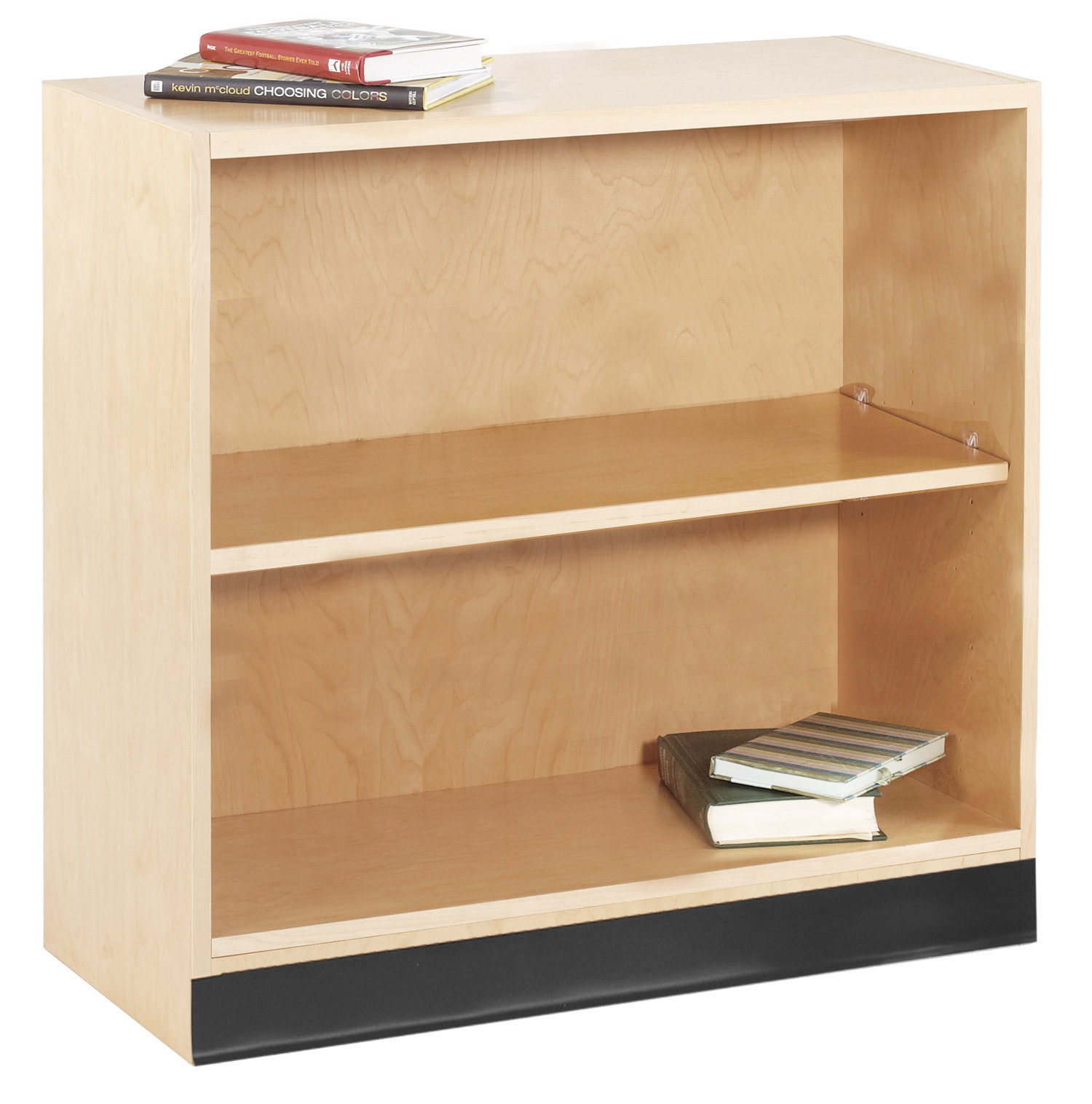 Diversified Woodcrafts 2 Compartment Bookshelf | Wayfair