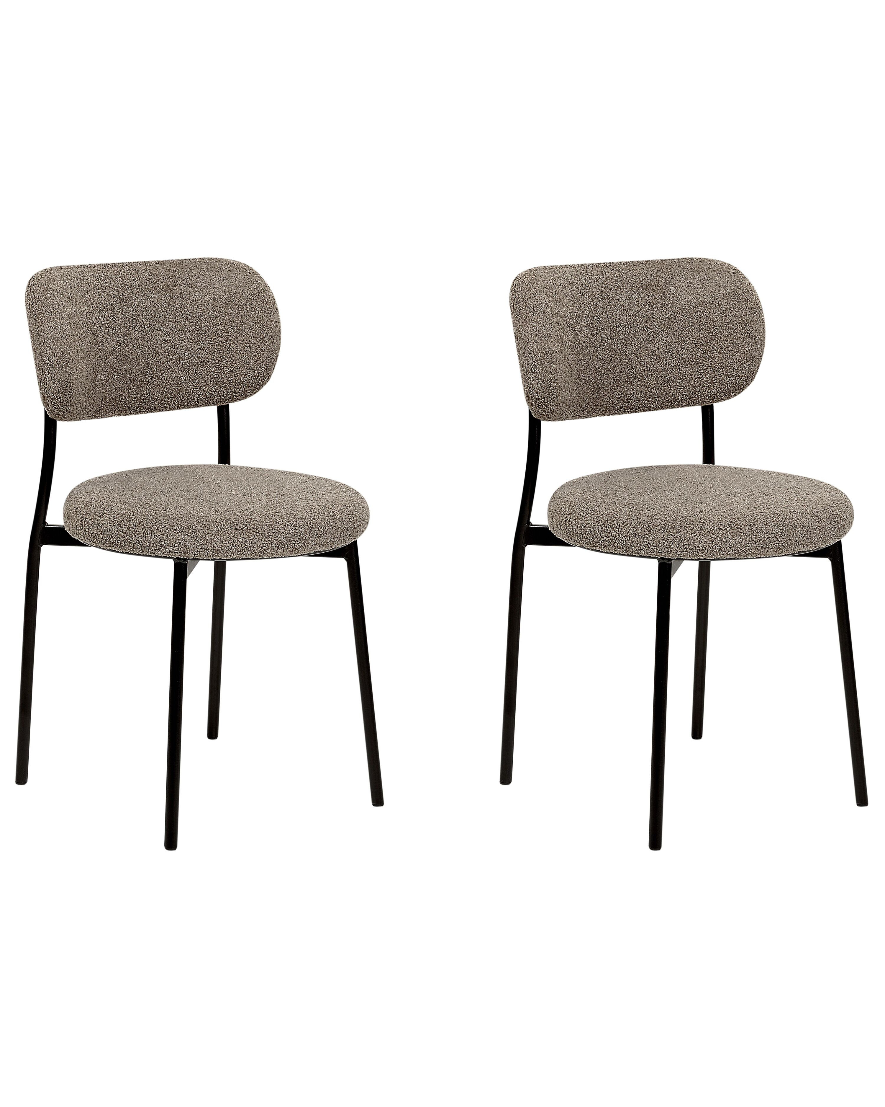 George Oliver Set of 2 Fabric Dining Chairs Mustin | Wayfair.co.uk