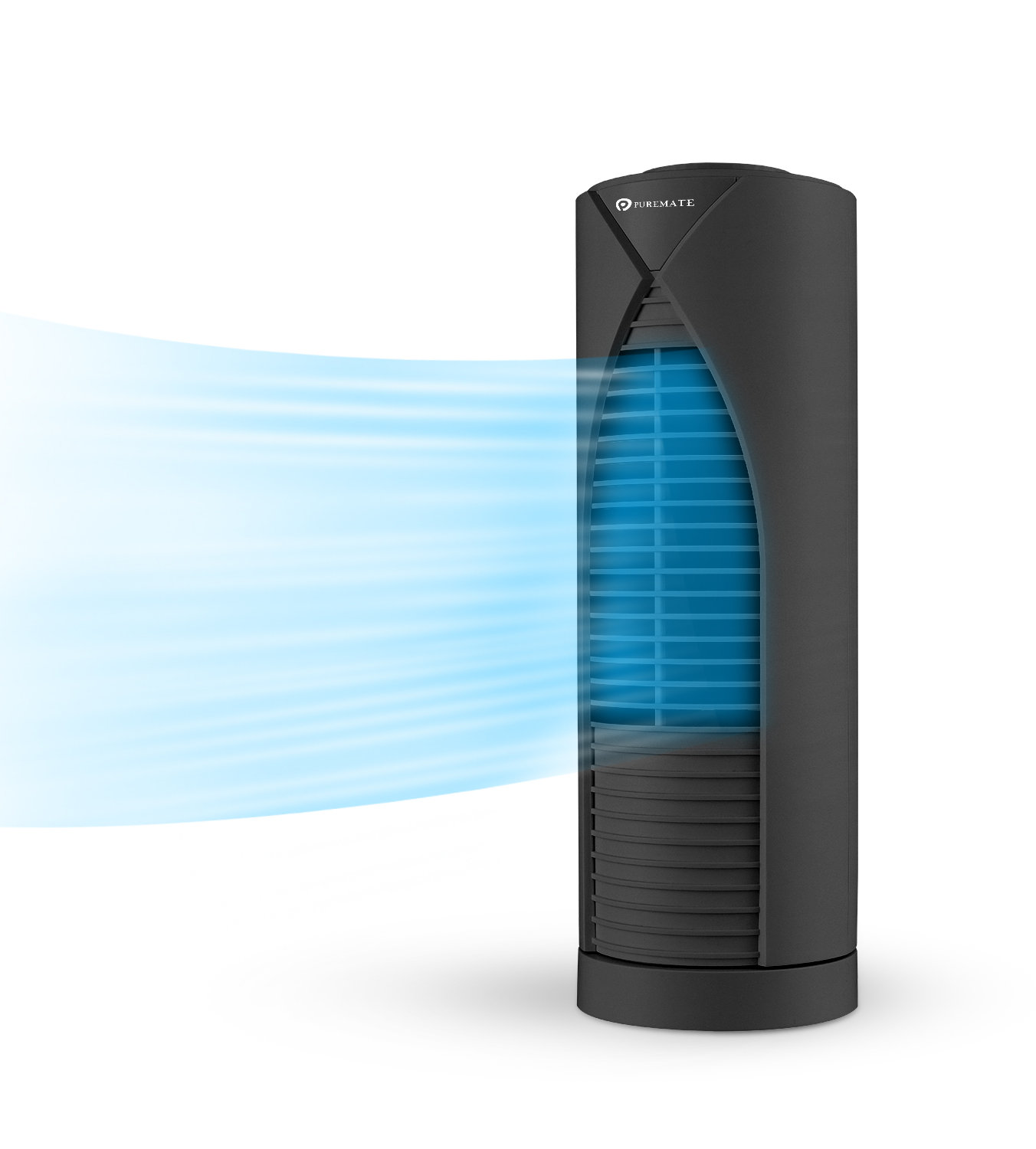 Symple Stuff 13 inch Desktop Mini Tower Fan with Oscillation, Portable ...
