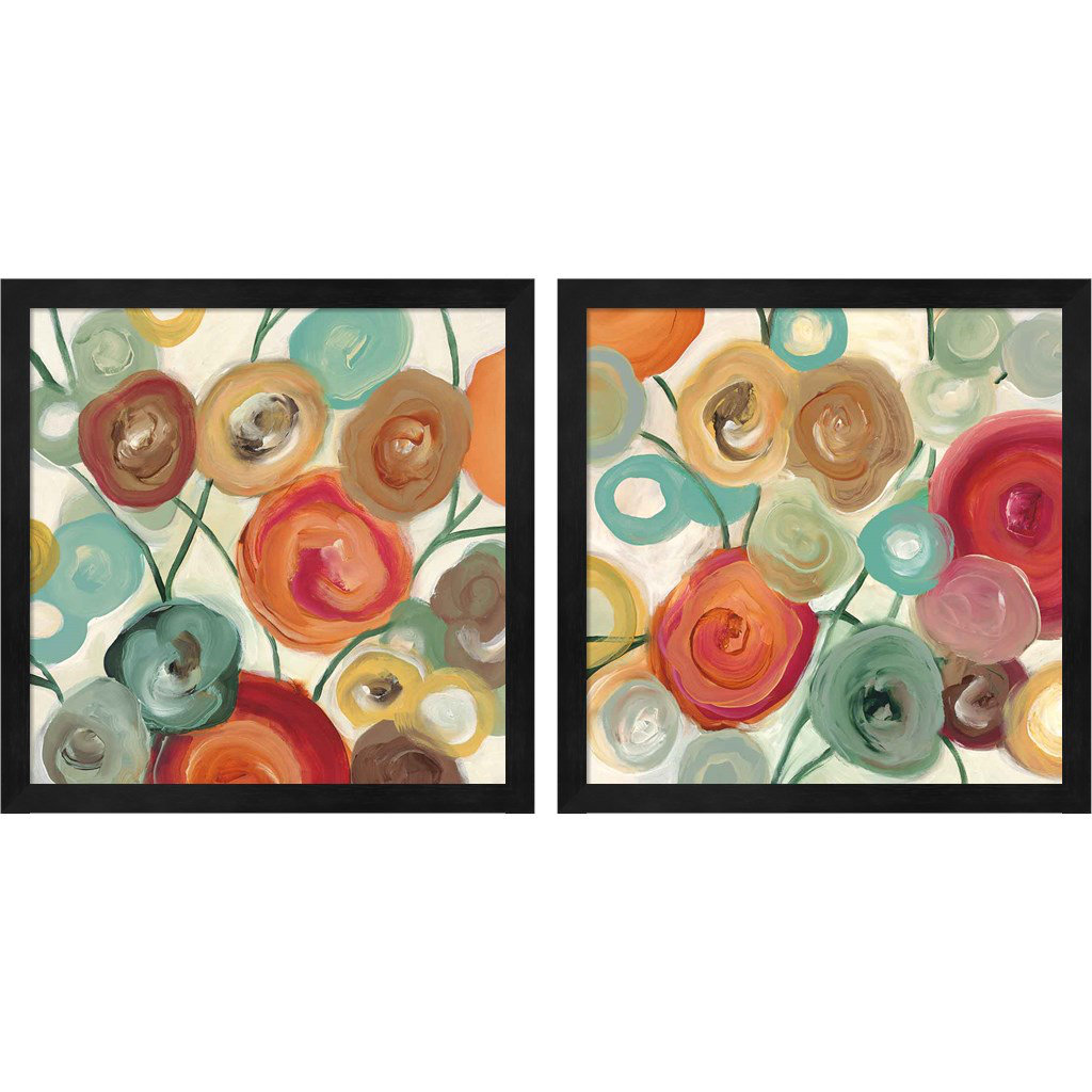 Red Barrel Studio® Blossom By Cat Tesla, Framed Art (Set Of 2) | Wayfair