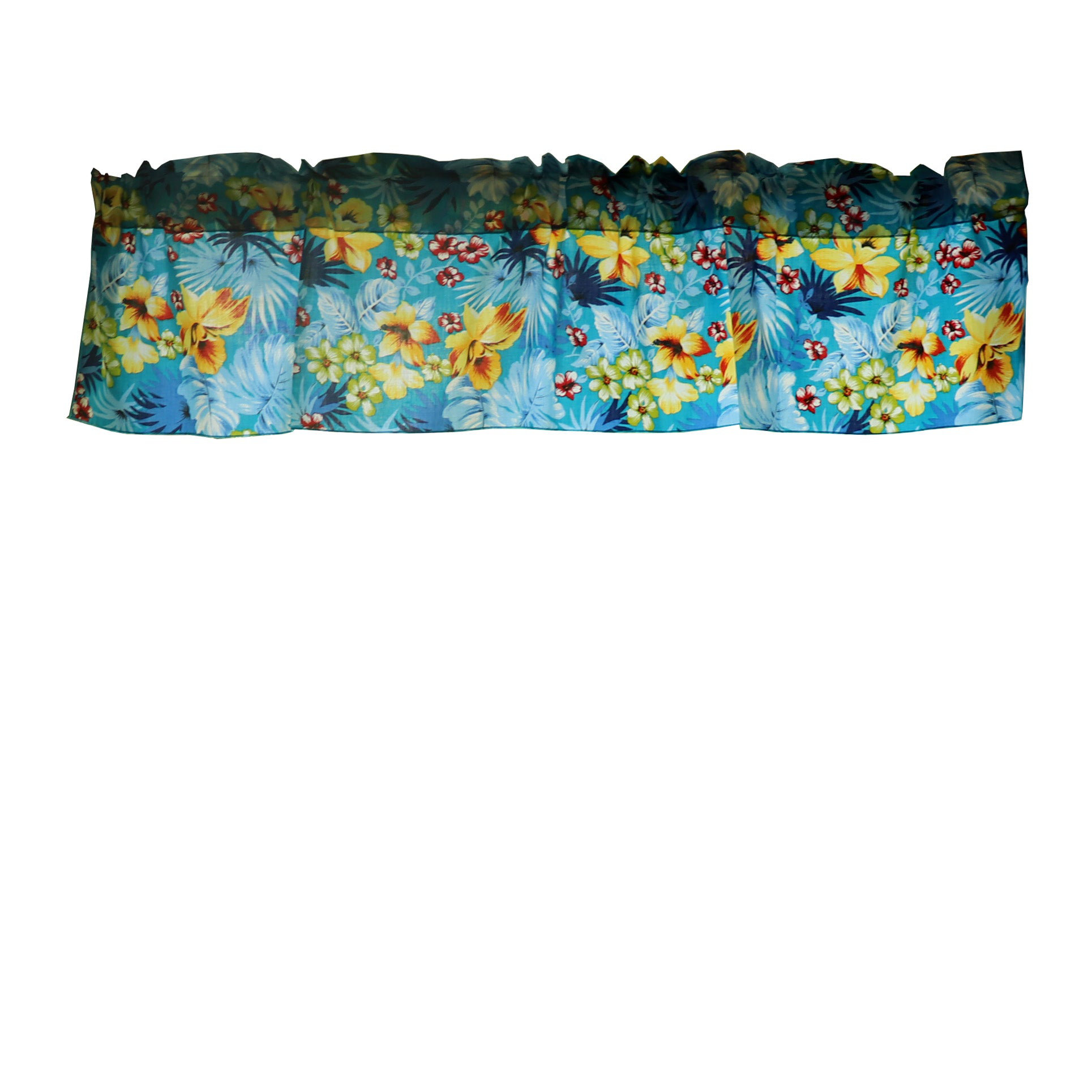 Bayou Breeze Tropical Hawaiian Print Window Valance - Wayfair Canada