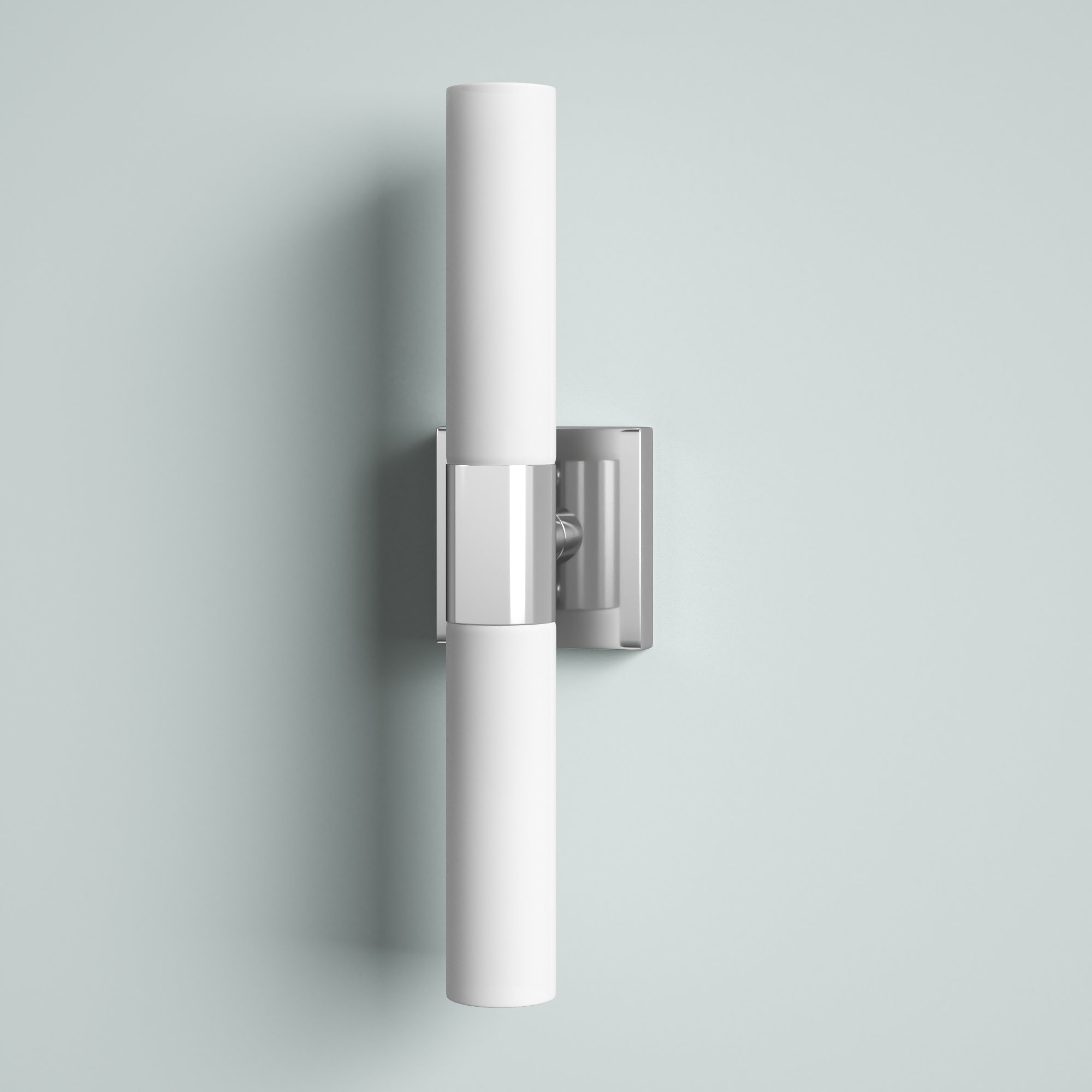 Wade Logan Barre d'éclairage de salle de bain à 2 lumières à intensité ...