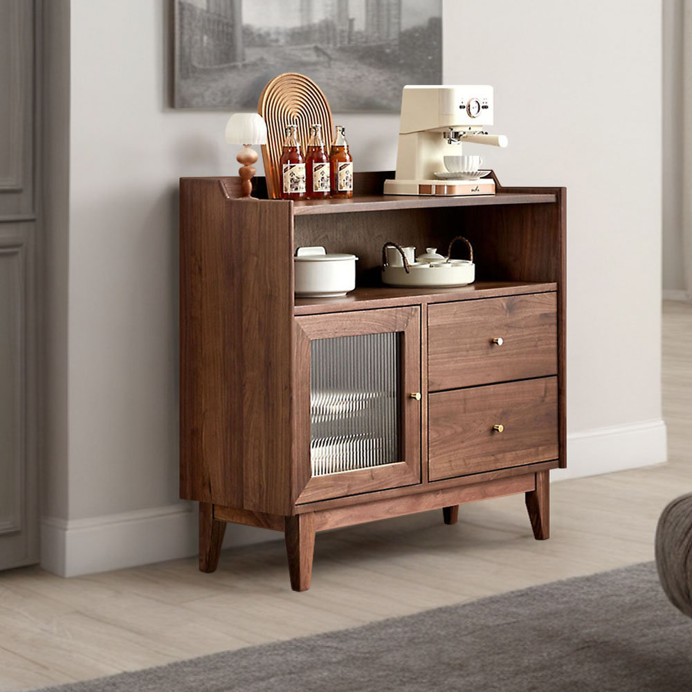 DineElegance.r Simple solid wood small sideboard cabinet - Wayfair Canada