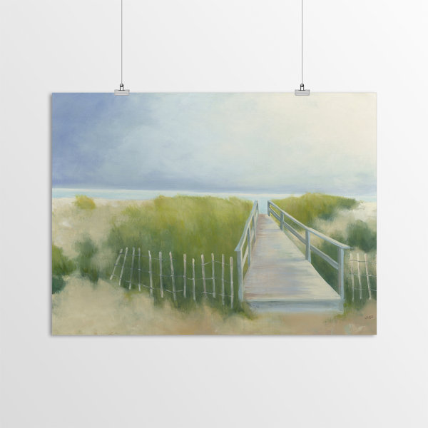 House of Hampton Beach Walk by Julia Purinton Poster - Poster Art Print ...