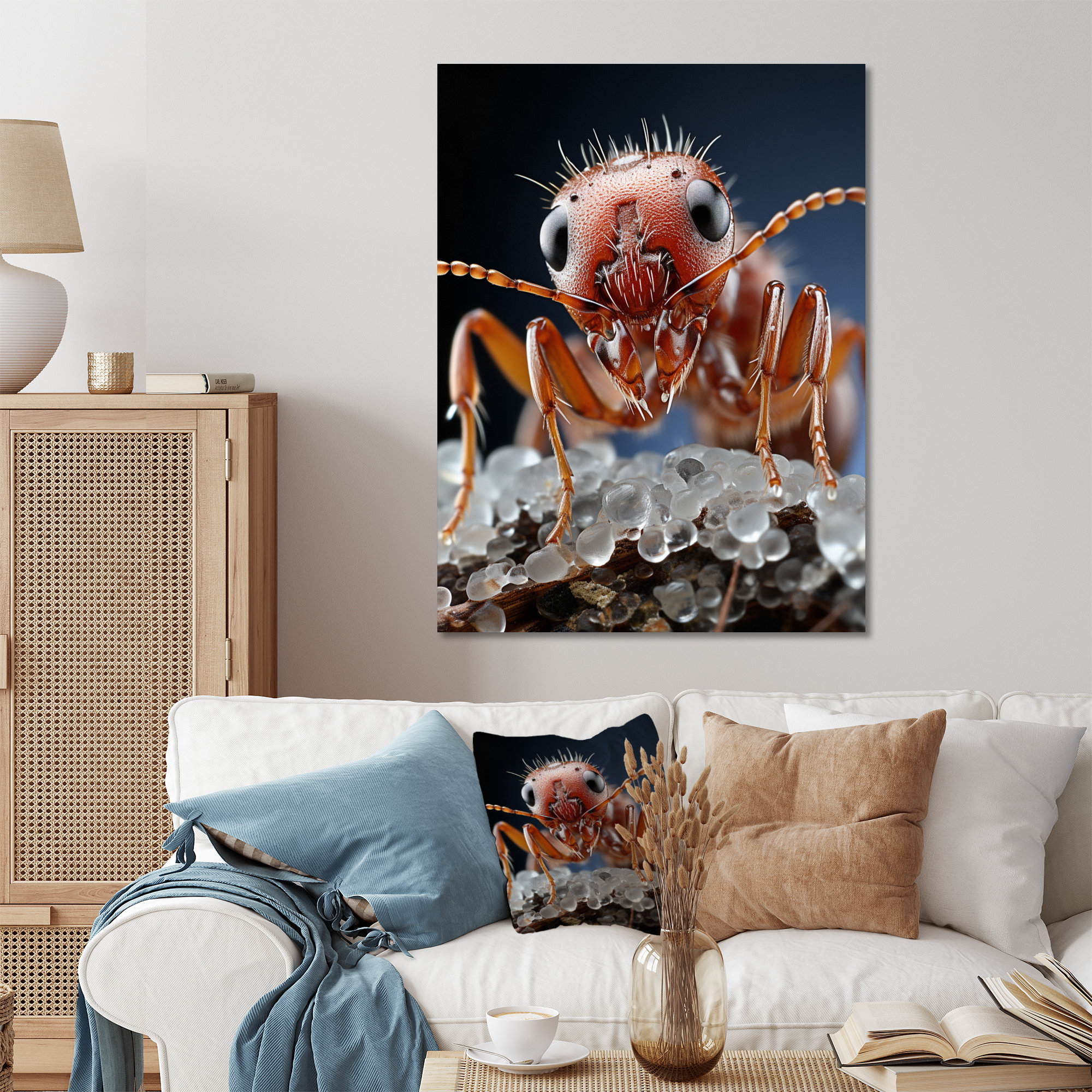 Latitude Run® Ant Delicate Explorer II - Animals Ant Metal Wall Decor ...