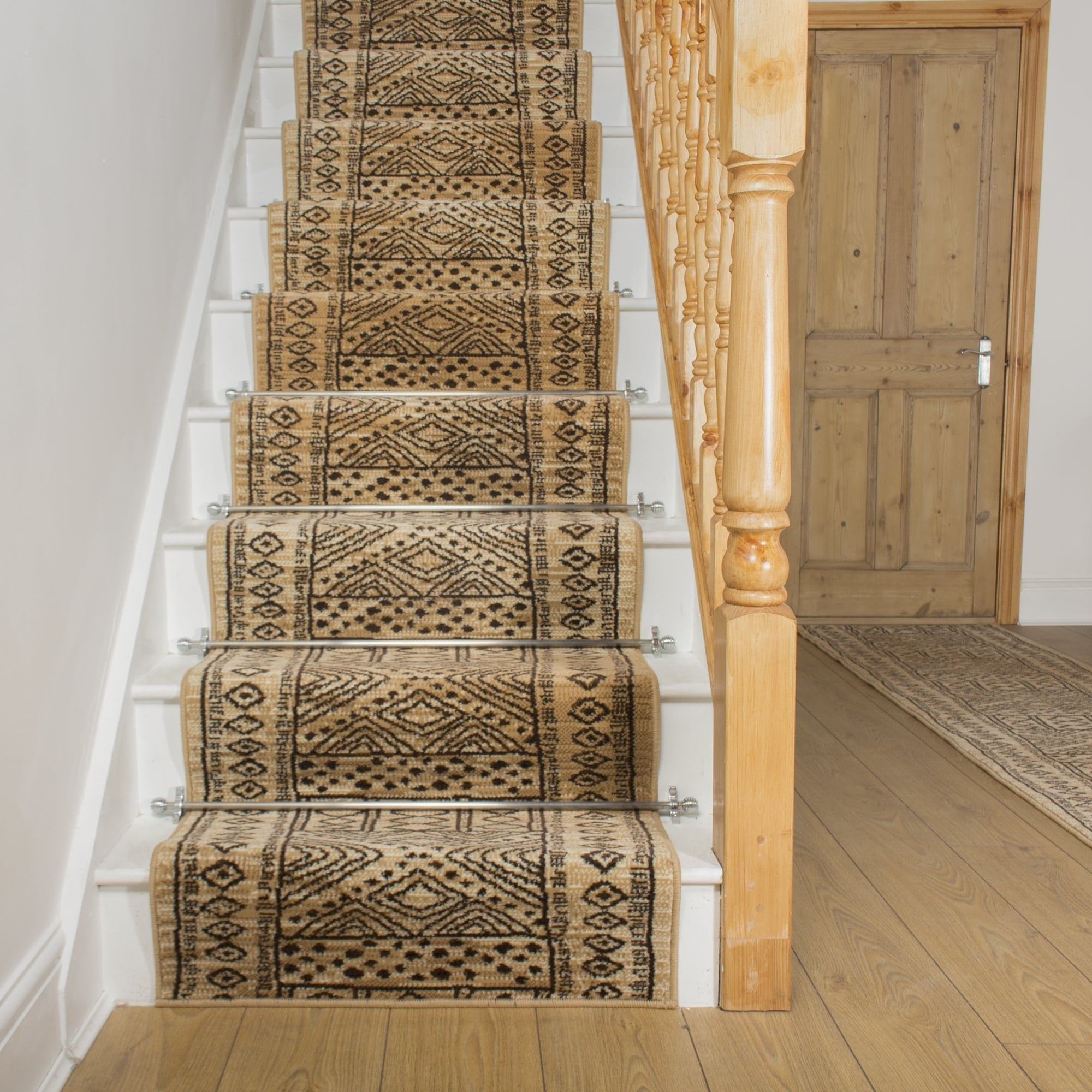 Gracie Oaks Afrikans Berber Stair Runner – Soft & Durable Carpet Runner for Stairs & Staircases ...