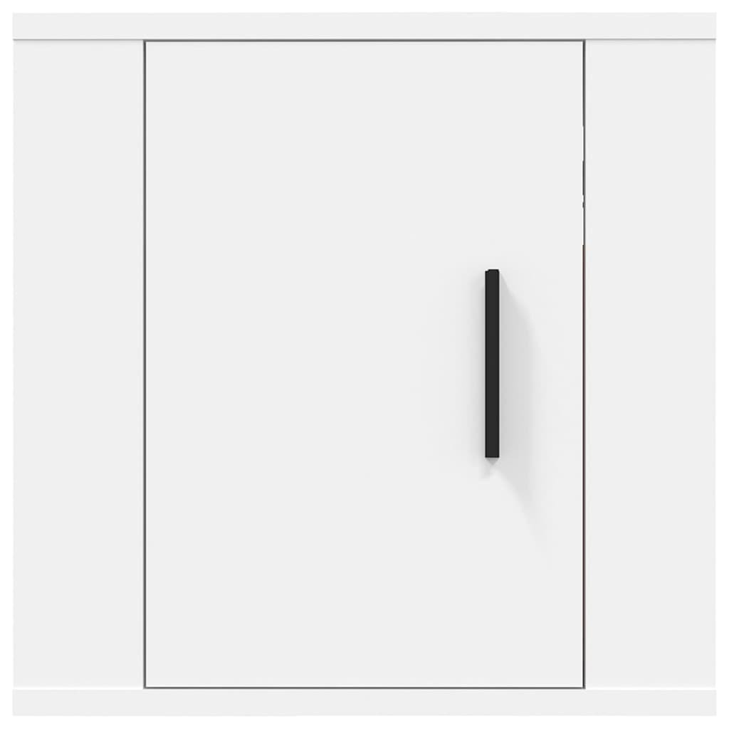 Wrought Studio Wall Mounted TV Cabinet White Engineered Wood Medium ...