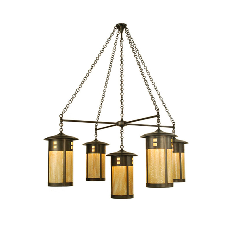Wildon Home® Atanaska 5 - Light Cylinder Chandelier | Wayfair