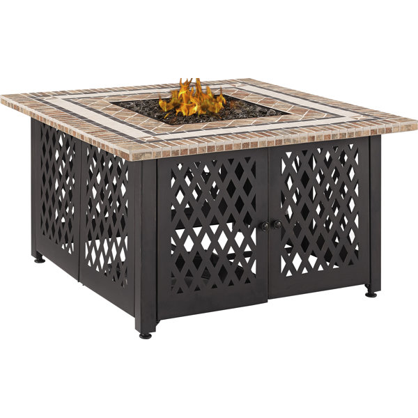 Crosley Tucson Steel Propane Fire Pit Table - Wayfair Canada