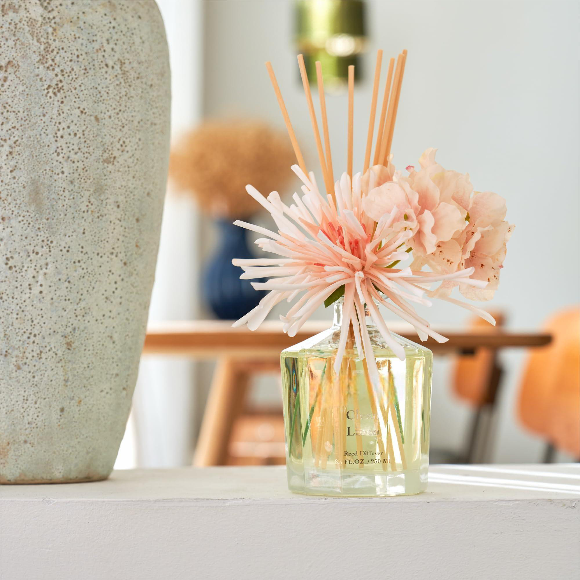 Symple Stuff Reed Diffuser Flower Reed Diffuser Set With 8 Sticks, Home ...