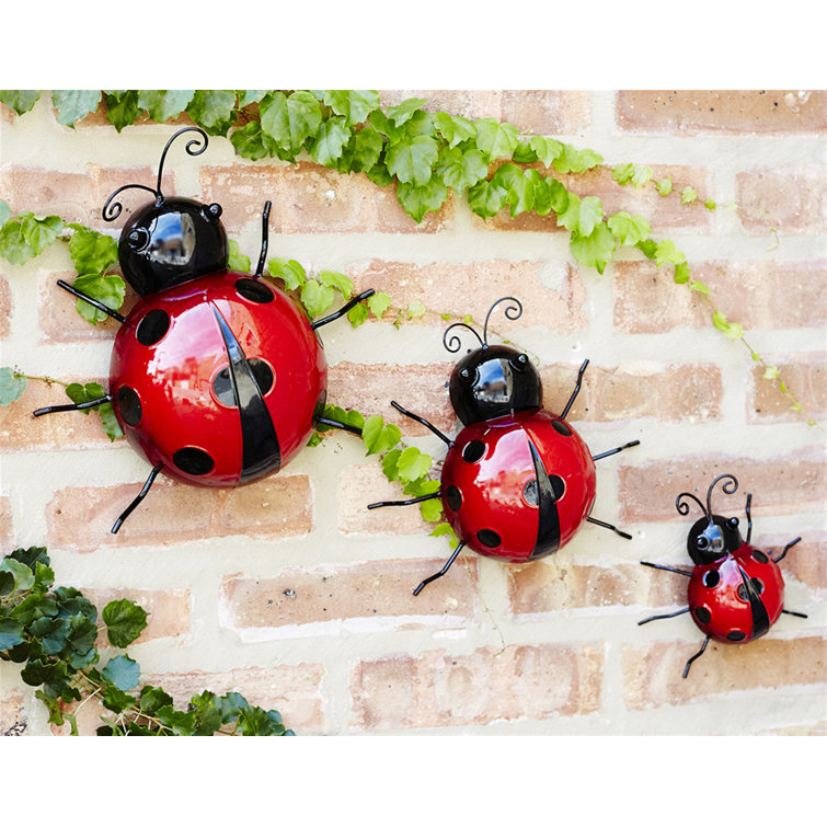 Melrose Intl. 6 Piece Mountable Ladybugs Wall Décor Set & Reviews | Wayfair