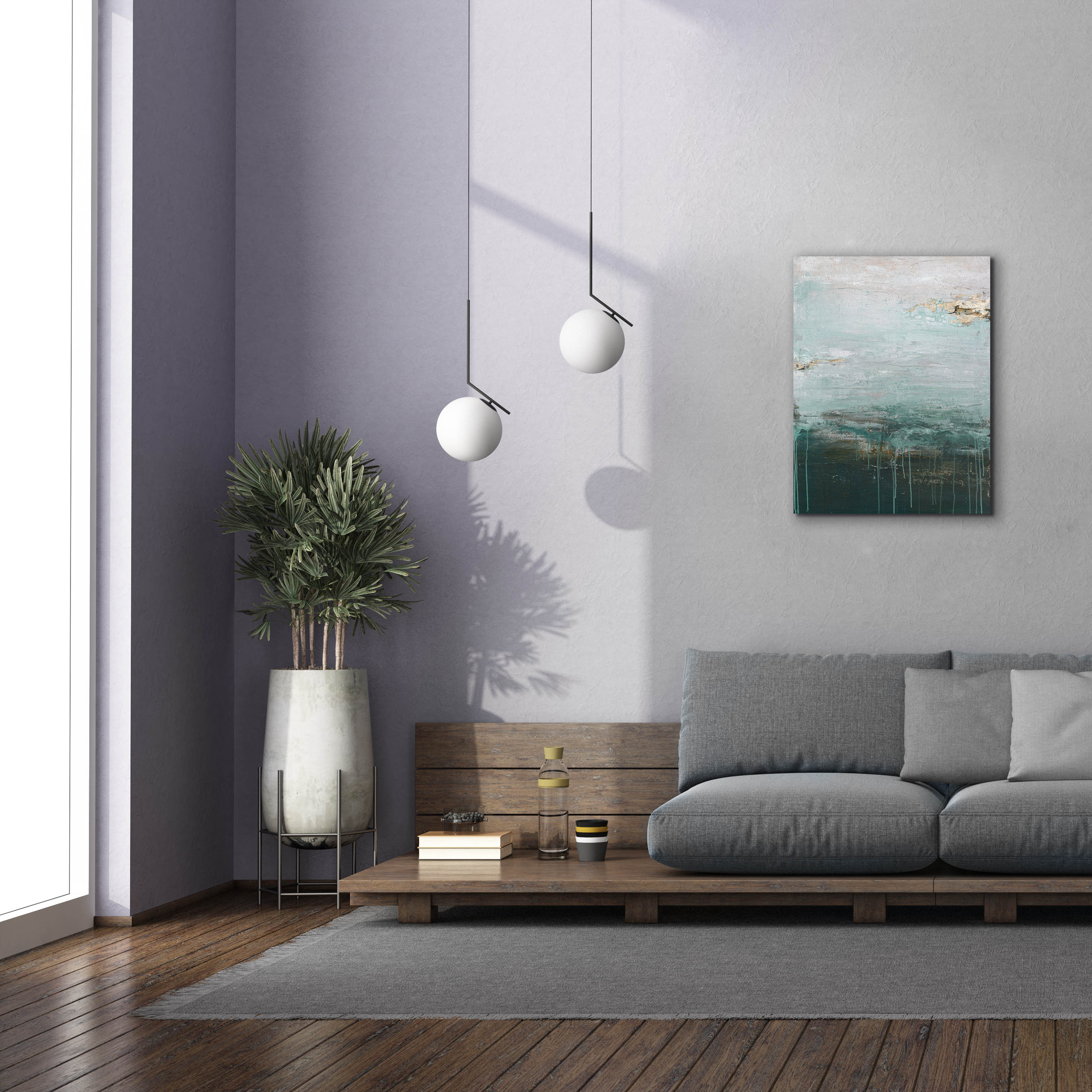 Ivy Bronx 'Gradient Grace' by Design Fabrikken Canvas Wall Art | Wayfair